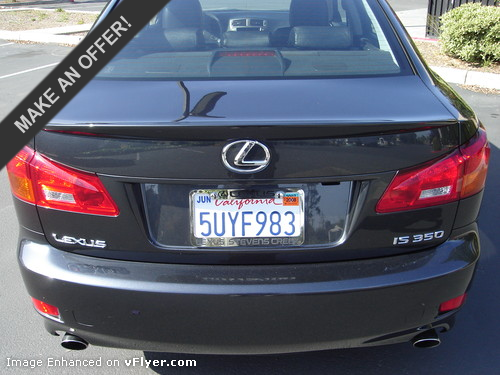 2006 Lexus IS350 Luxury/Sport/X/GPS Nav/Levinson Audio Packages, Smokey ...